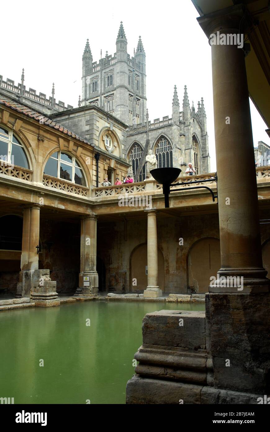 Great Bath, this centrepiece of the Roman baths is a pool, lined with ...
