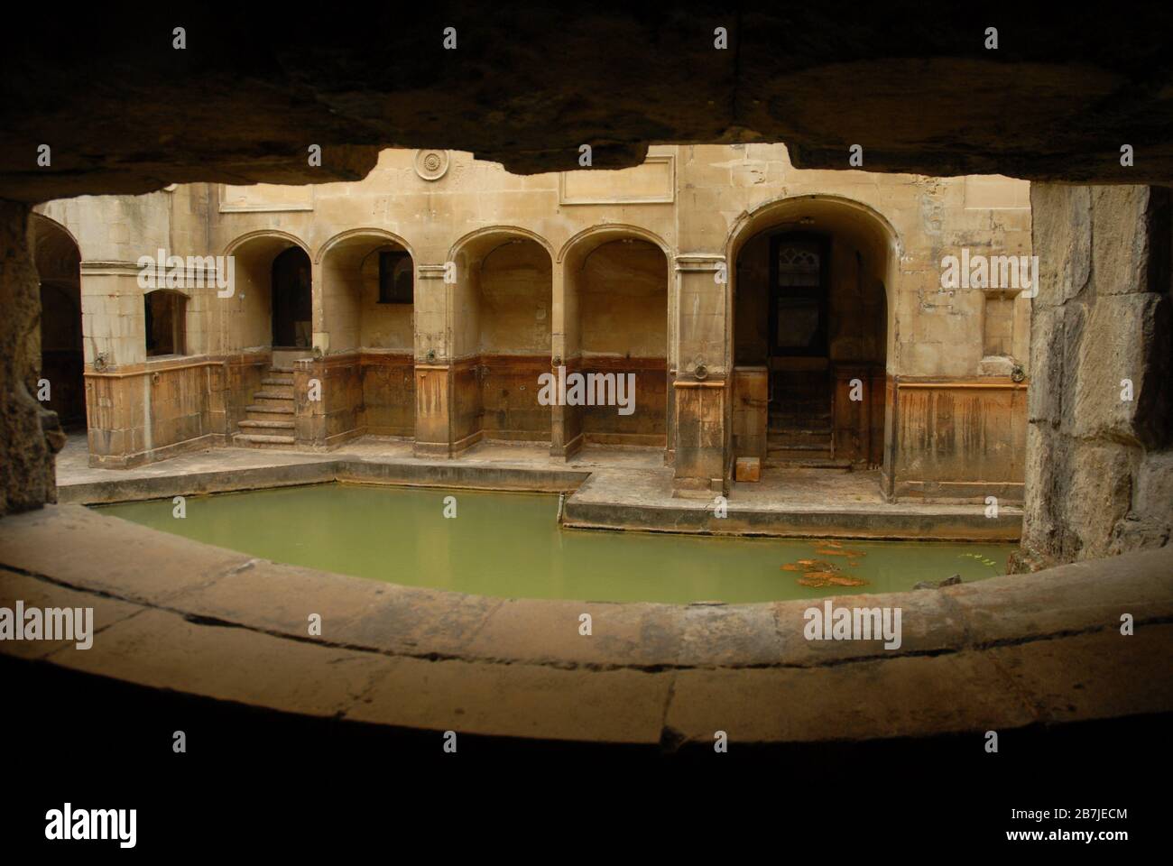 The Sacred Spring. Hot water at a temperature of 460C rises here at the ...