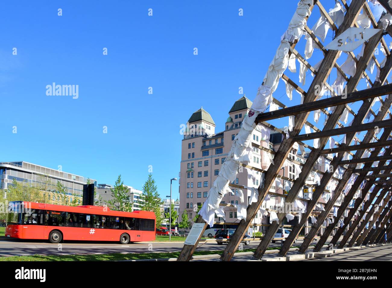 Oslo bus hi-res stock photography and images - Alamy
