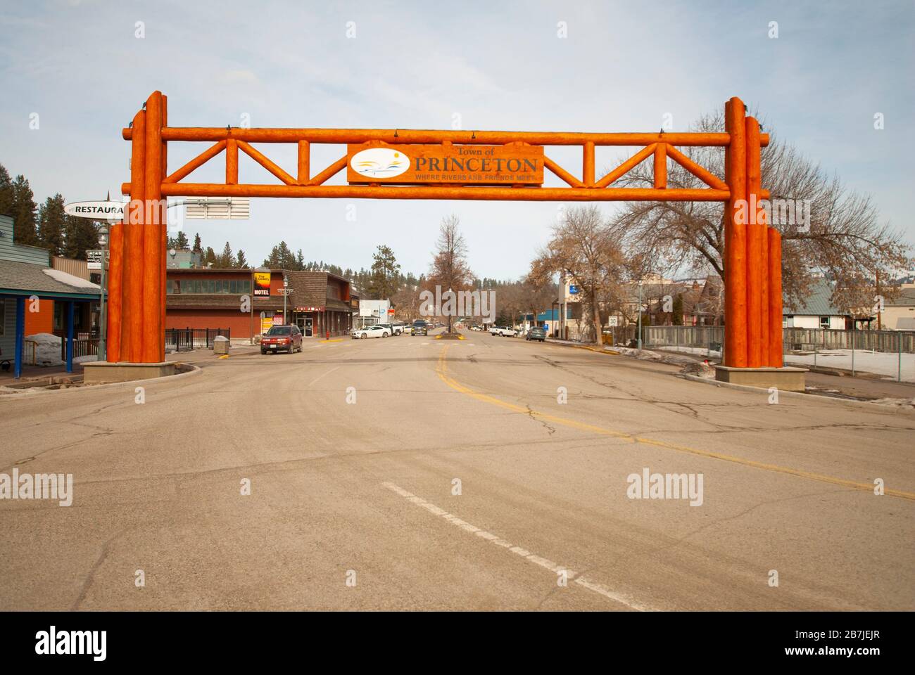 Princeton, British Columbia, Canada Stock Photo - Alamy