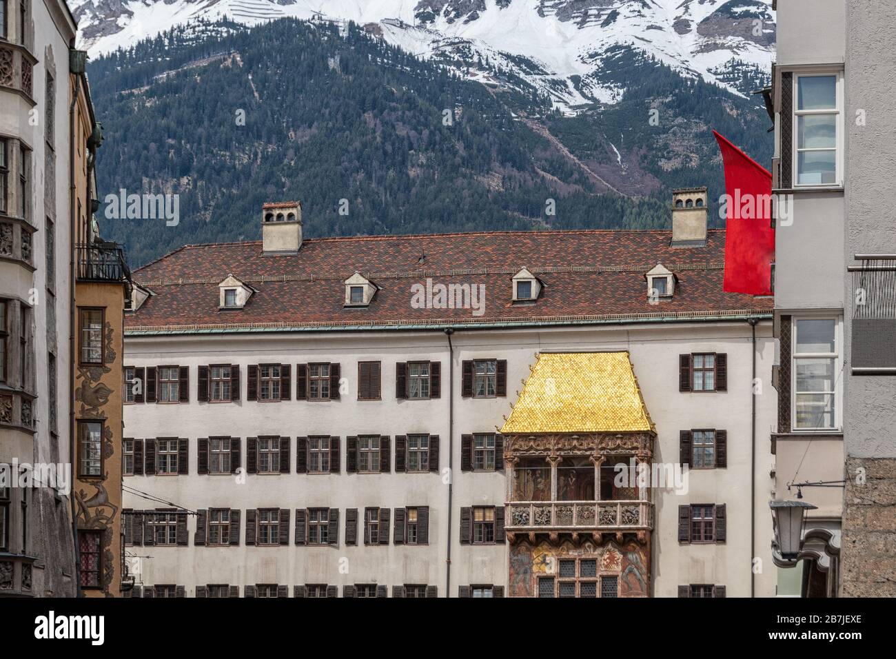 The Golden Roof in Innsbruck Stock Photo - Alamy