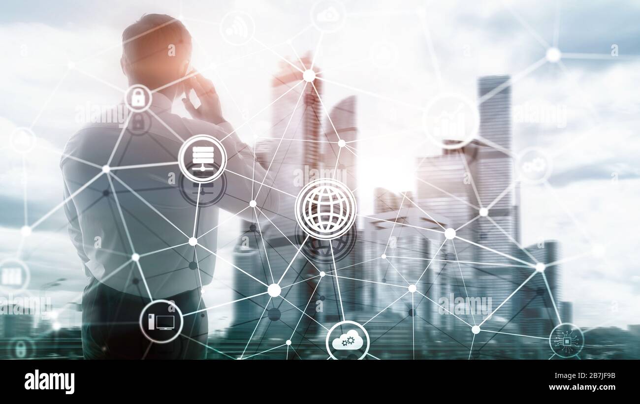 ICT - information and telecommunication technology and IOT - internet ...