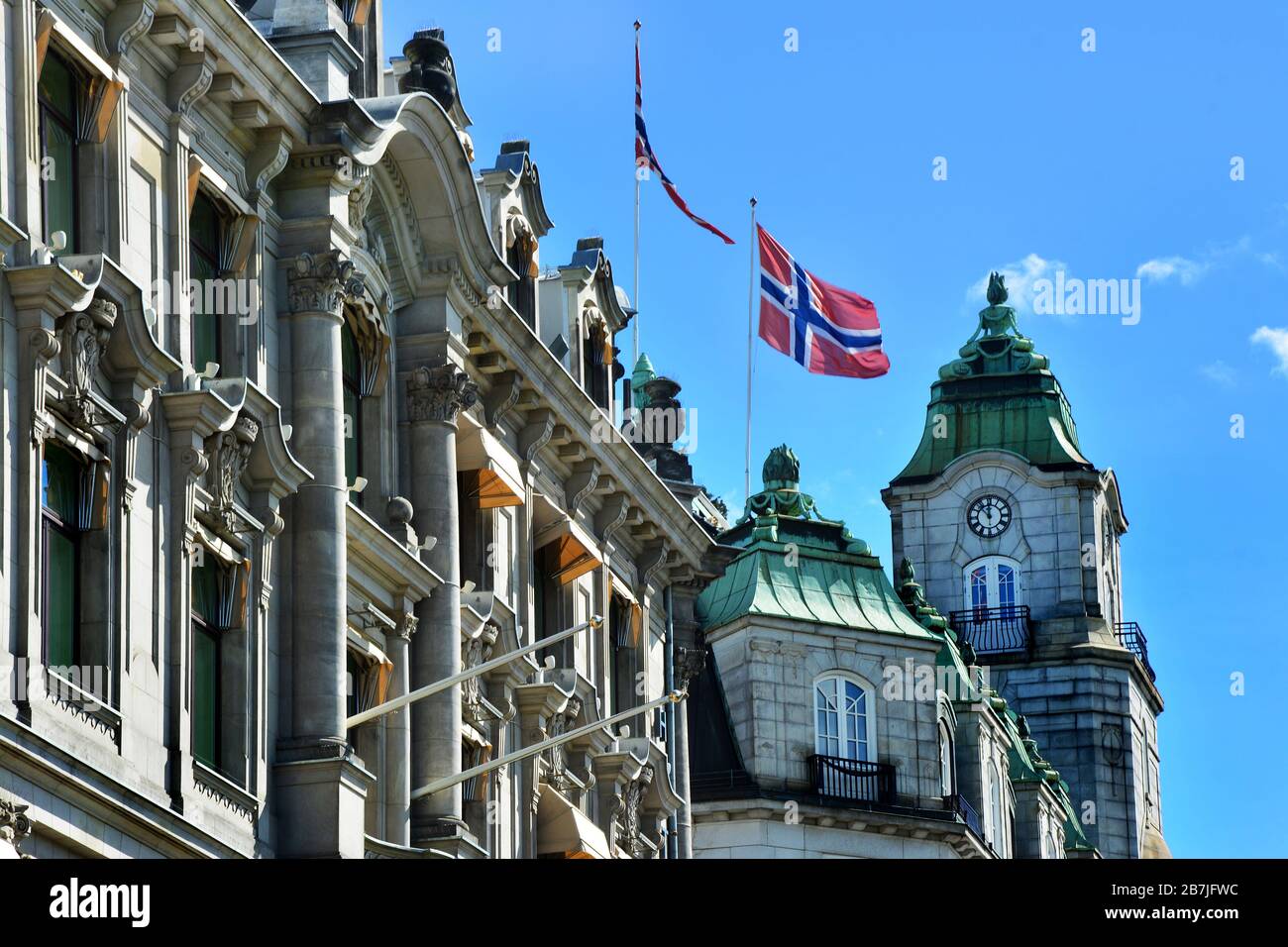 Oslo town center hi-res stock photography and images - Alamy