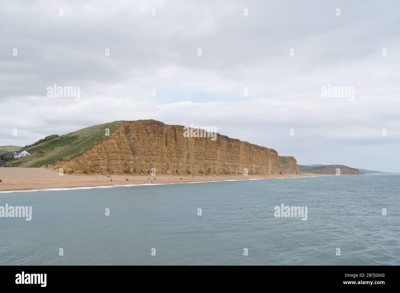 Cliffs at West Bay Bridport, Dorset England Stock Photo - Alamy