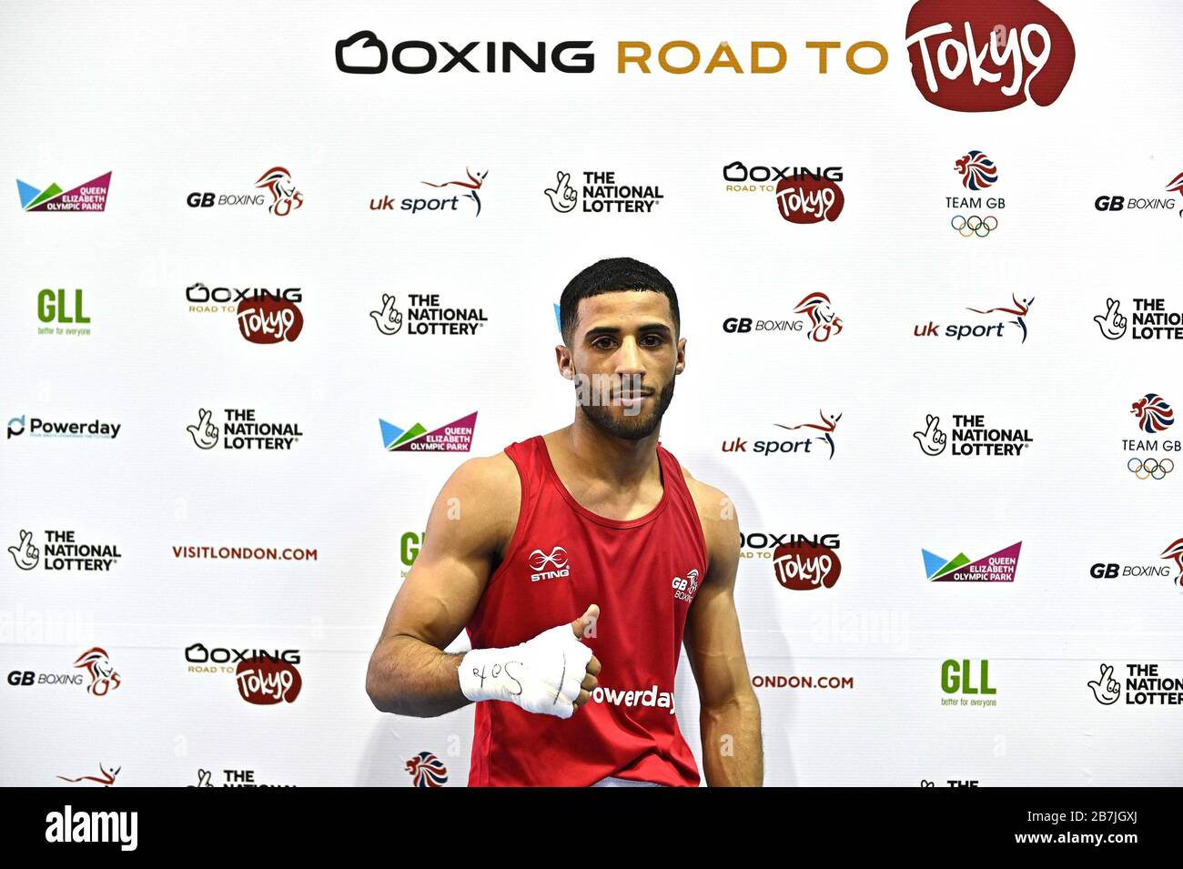 Stratford, United Kingdom. 16th Mar, 2020. Bout 127. Galal Yafai (GBR ...