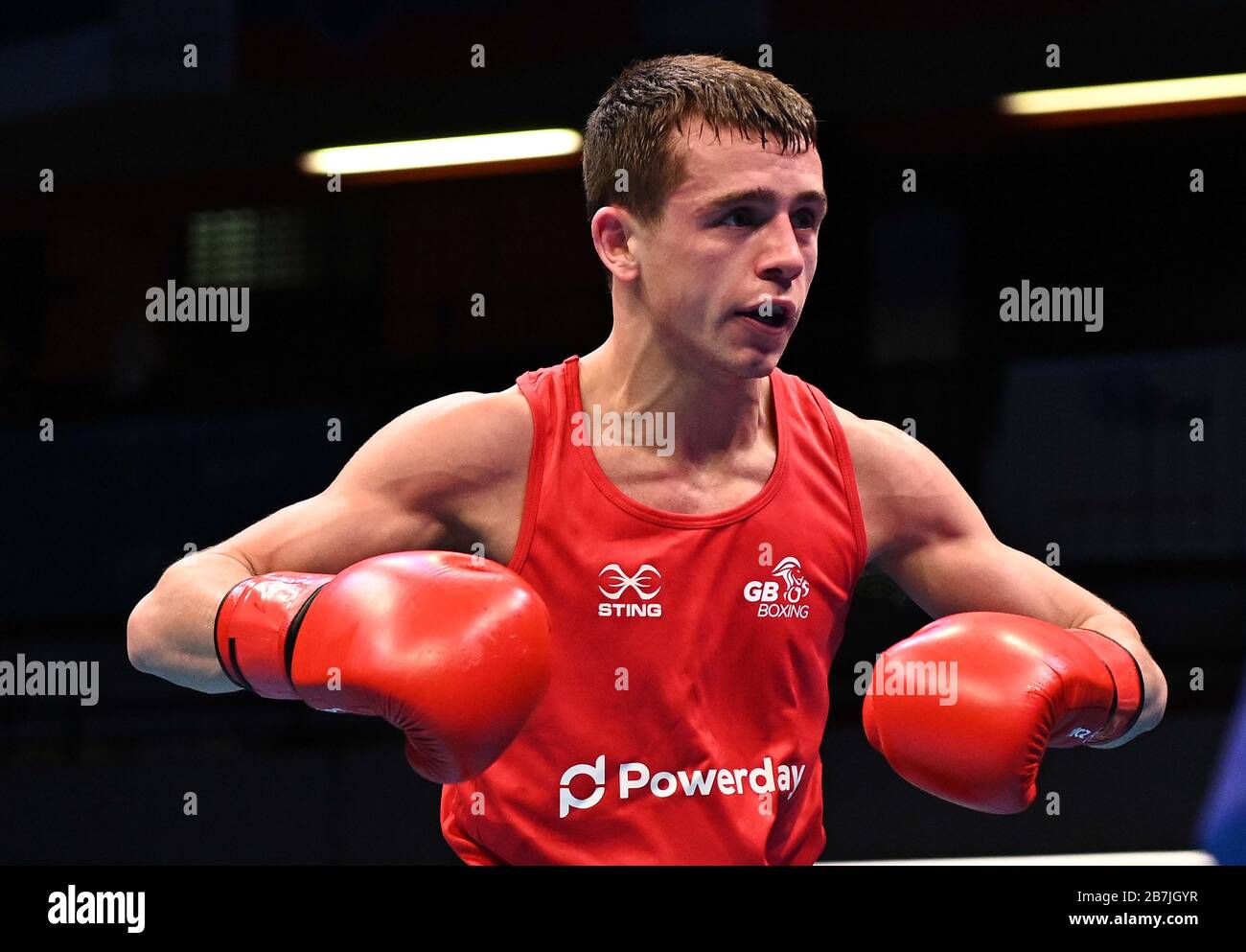 Stratford, United Kingdom. 16th Mar, 2020. Bout 117. Peter McGrail (GBR ...