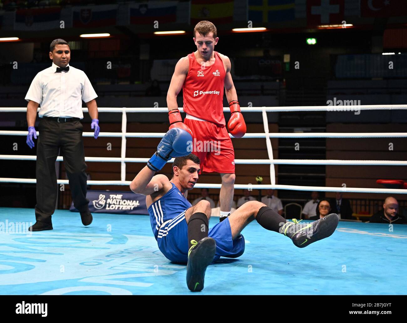 Stratford, United Kingdom. 16th Mar, 2020. Bout 117. Peter McGrail (GBR ...
