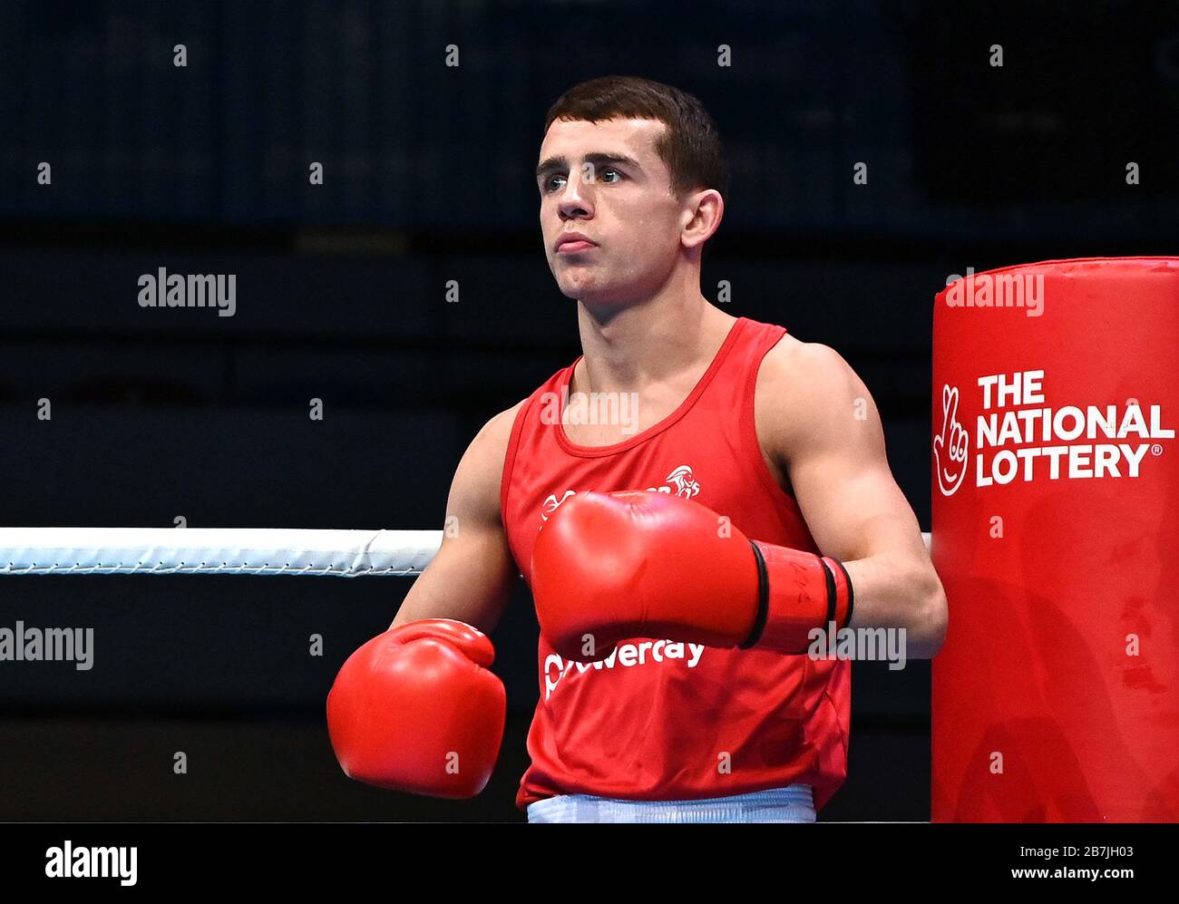 Stratford, United Kingdom. 16th Mar, 2020. Bout 117. Peter McGrail (GBR ...