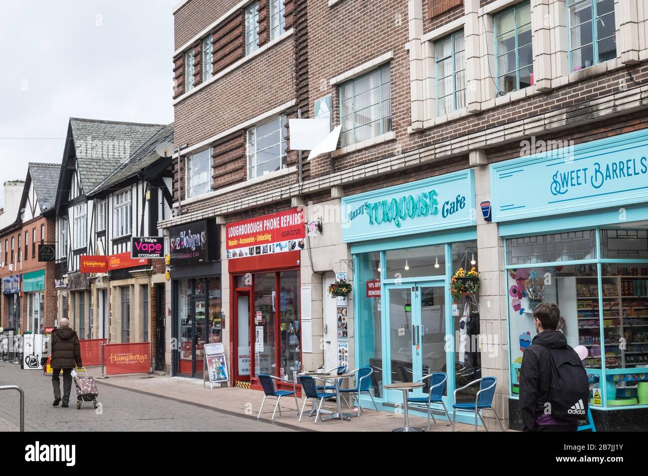 Loughborough town centre hi-res stock photography and images - Alamy