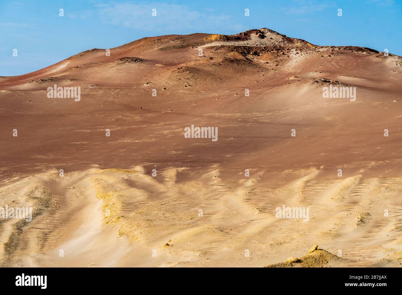 Paracas National Reserve,Cerro Colorado archaeological zone, Paracas ...