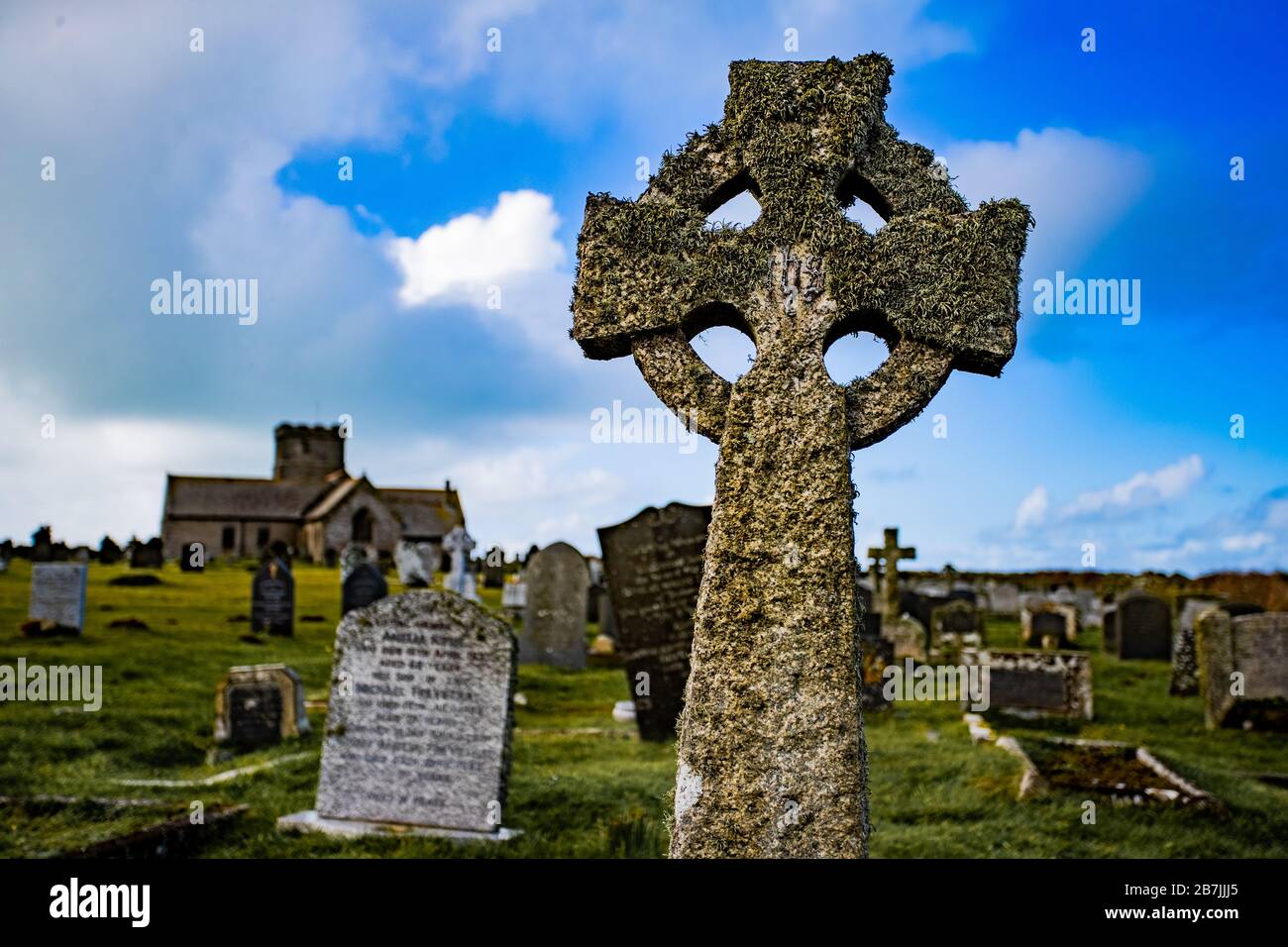 Cornish path moss hi-res stock photography and images - Alamy