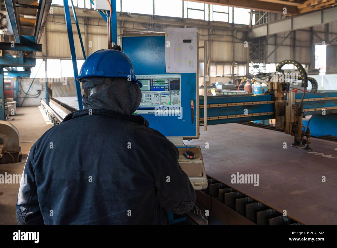 Shipyard workers hi-res stock photography and images - Alamy