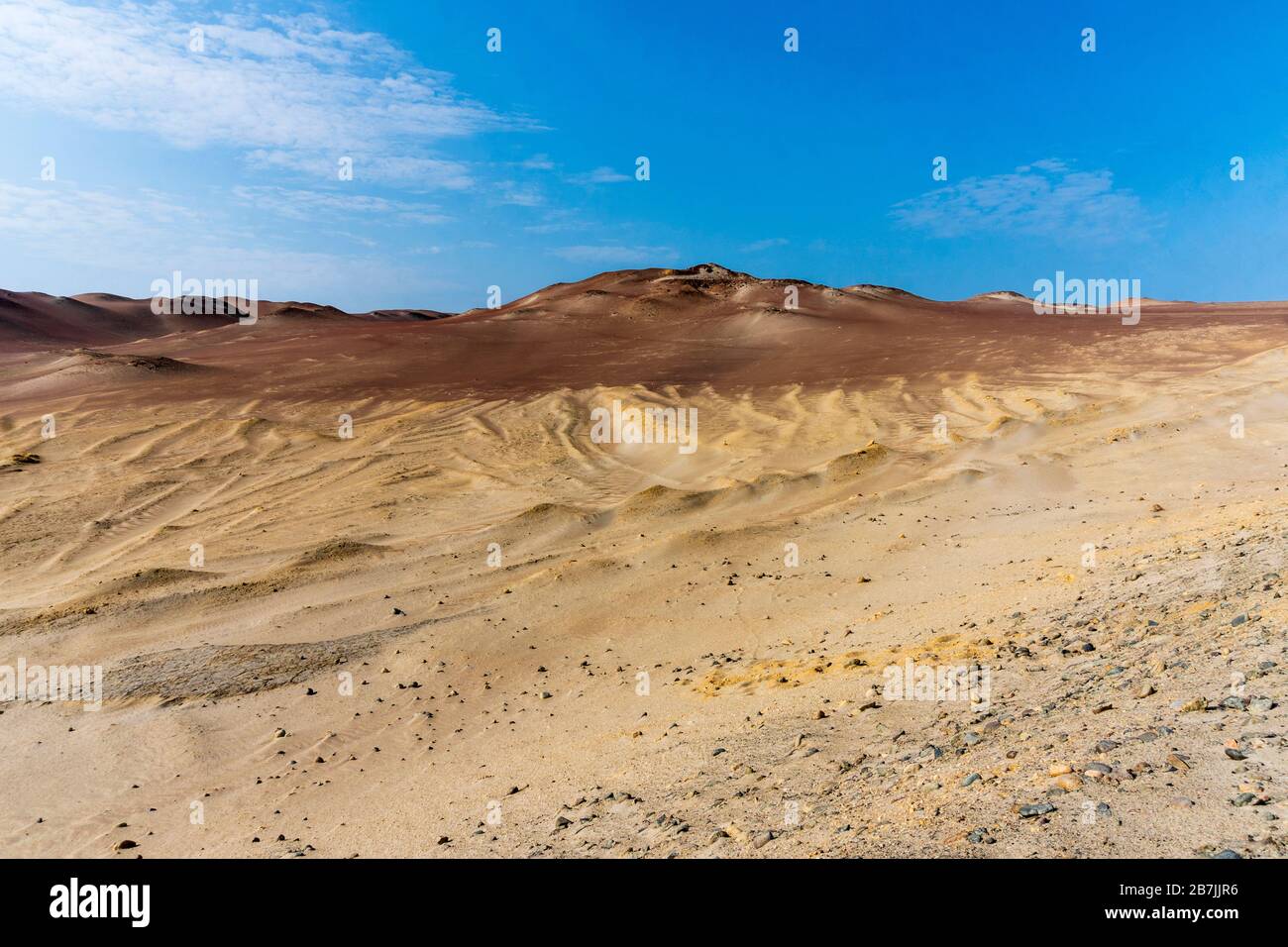 Paracas National Reserve,Cerro Colorado archaeological zone, Paracas ...