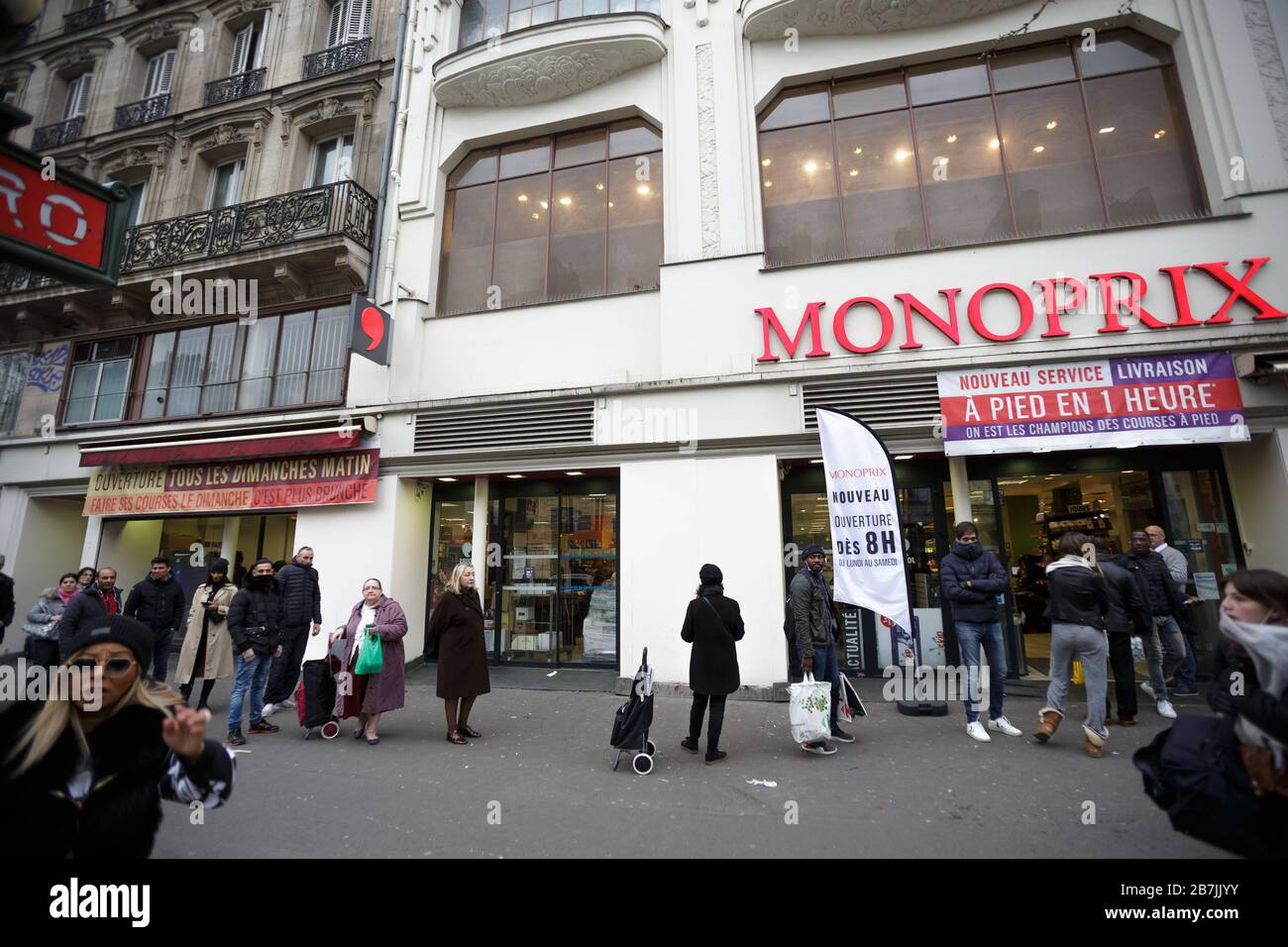 Monoprix store in france hi-res stock photography and images - Alamy