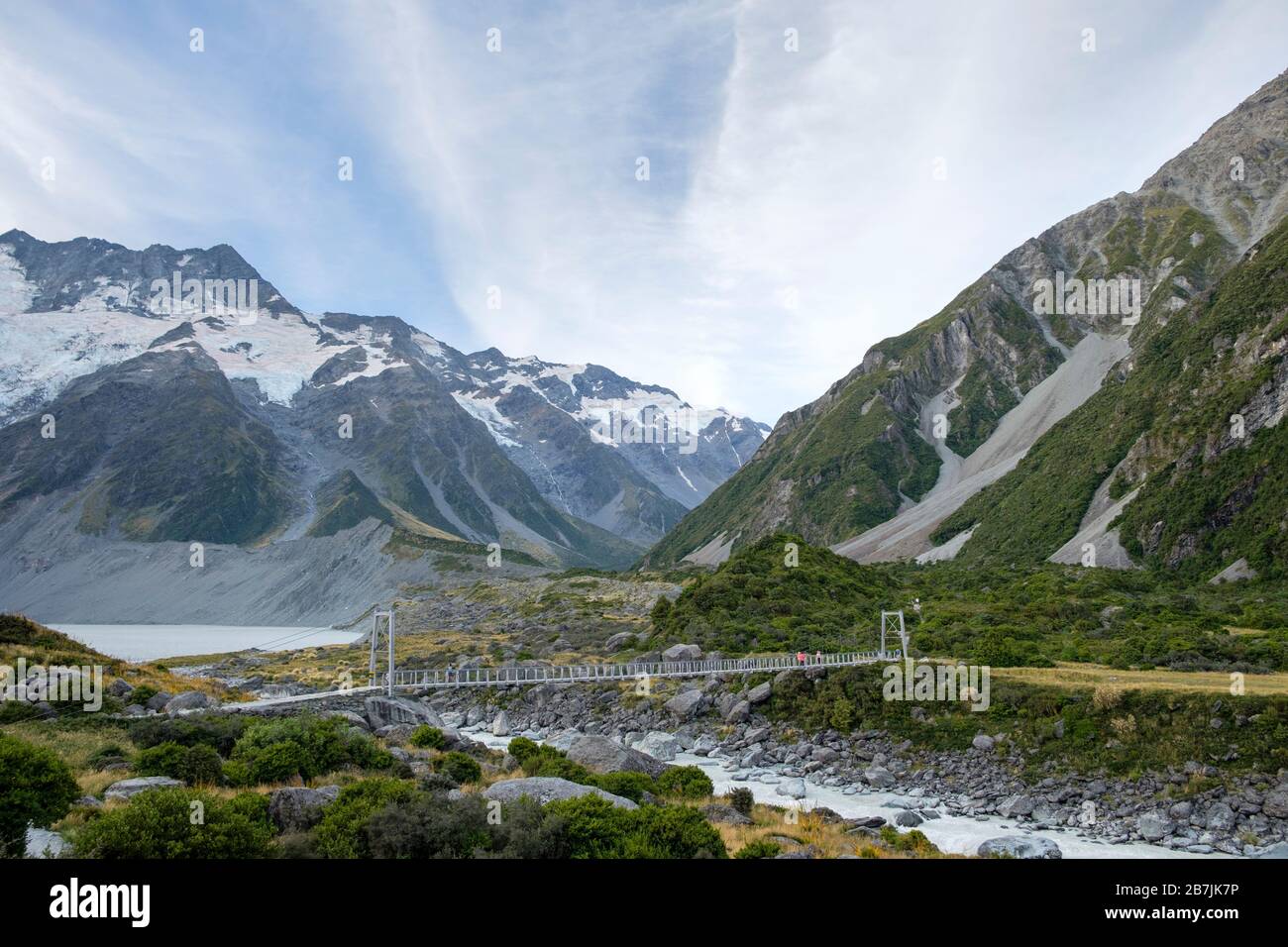 Mount cook bridge new zealand hi-res stock photography and images - Alamy