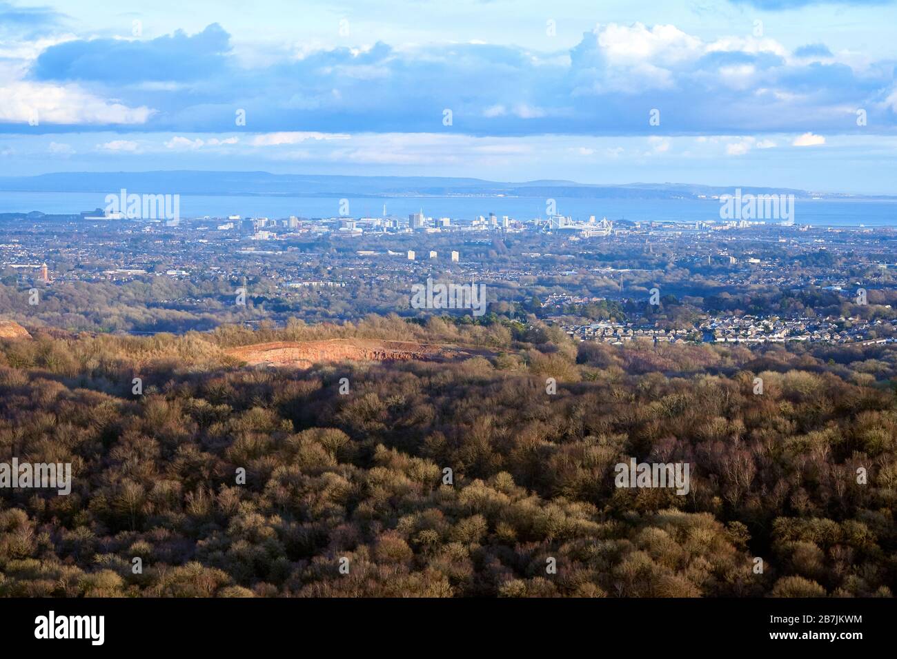 The garth cardiff hi-res stock photography and images - Alamy