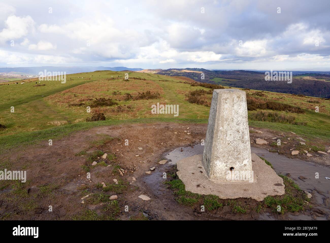 Trig point wales hi-res stock photography and images - Alamy