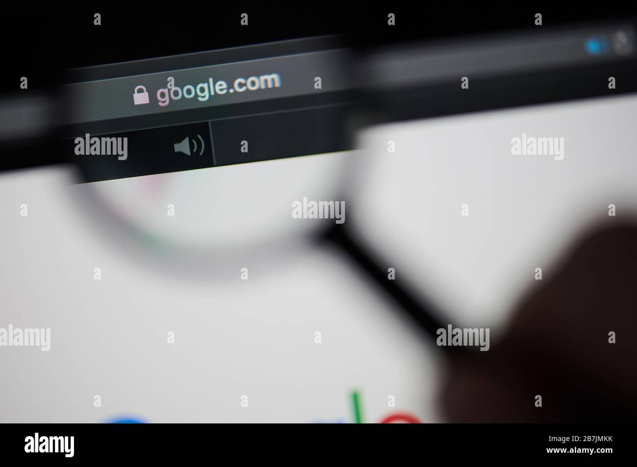 Google search homepage hi-res stock photography and images - Alamy