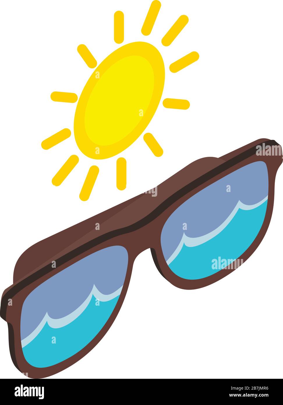 Hello spring summer vacation Cut Out Stock Images & Pictures - Alamy