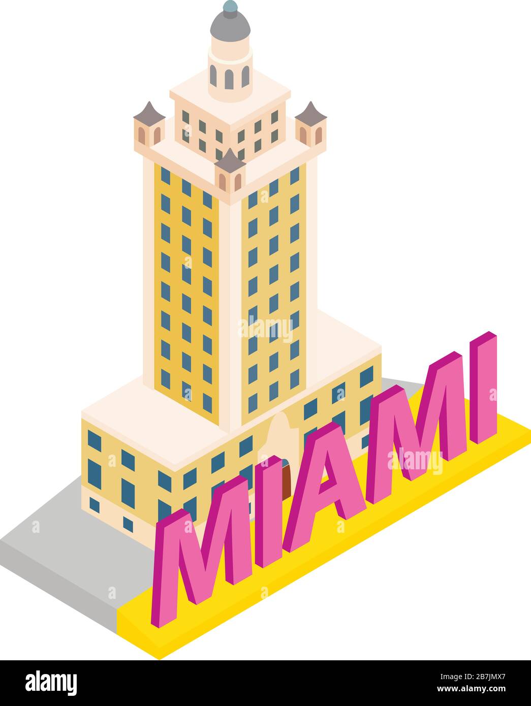 Construction miami Stock Vector Images - Alamy