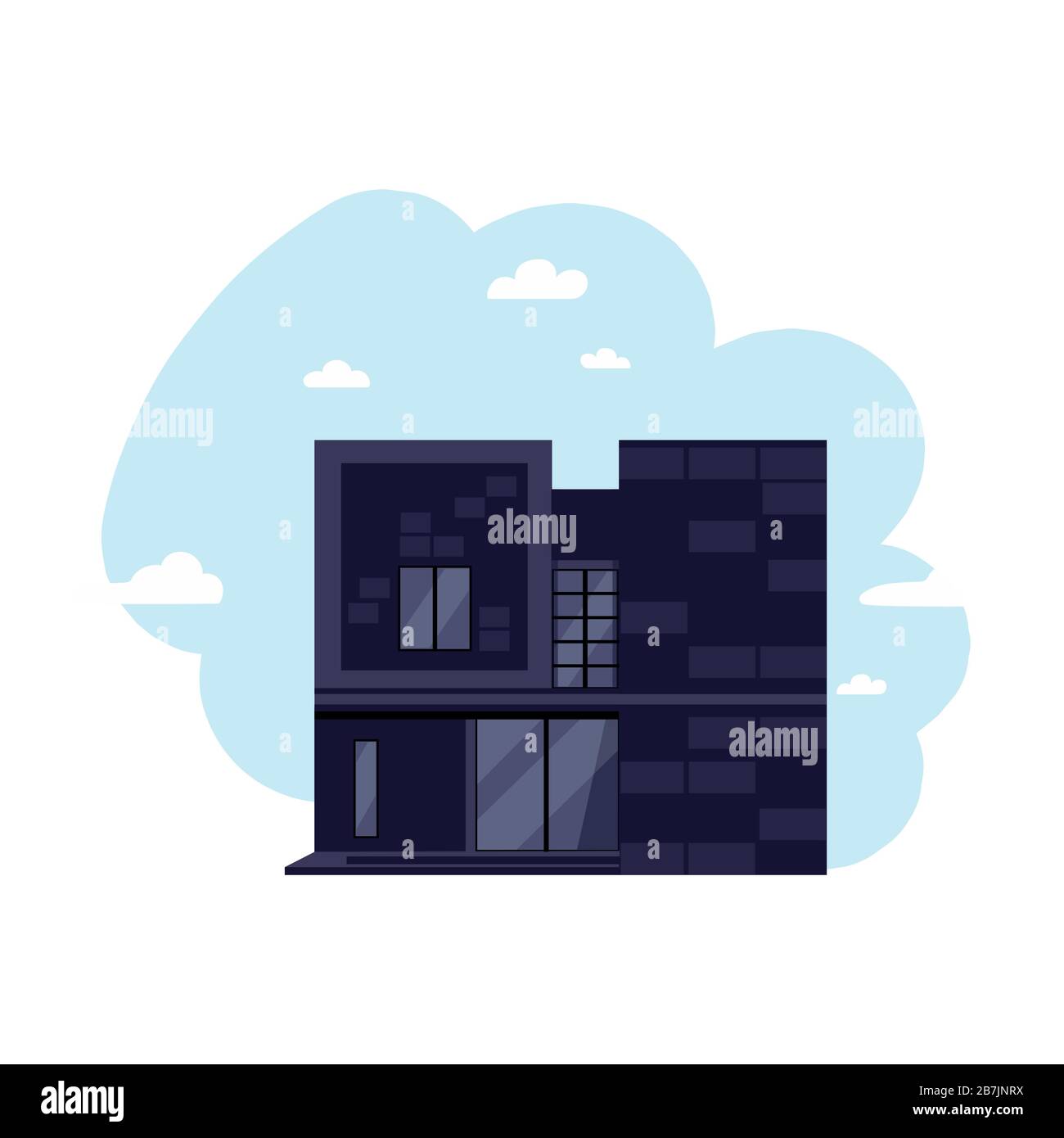 Townhouse window Stock Vector Images - Alamy
