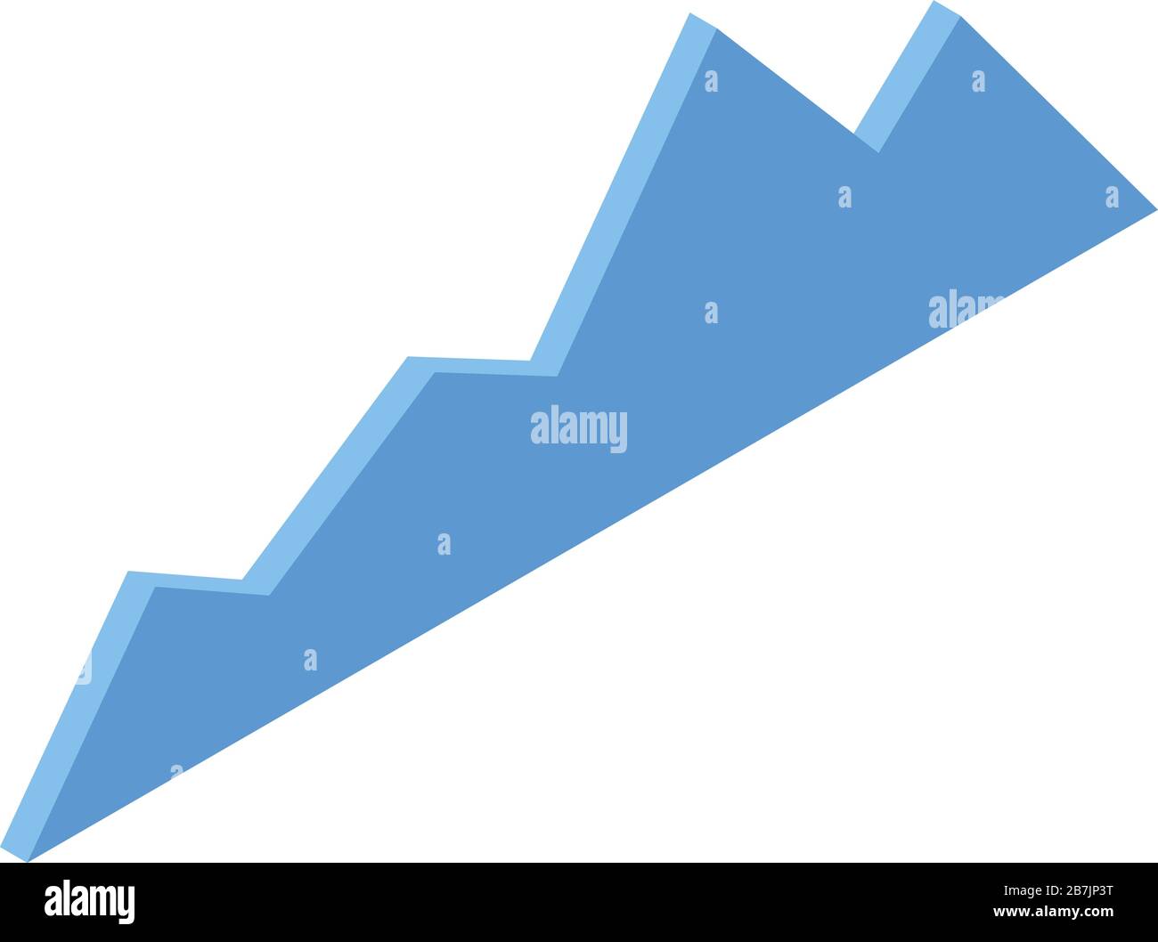 Digital graph icon, isometric style Stock Vector Image & Art - Alamy