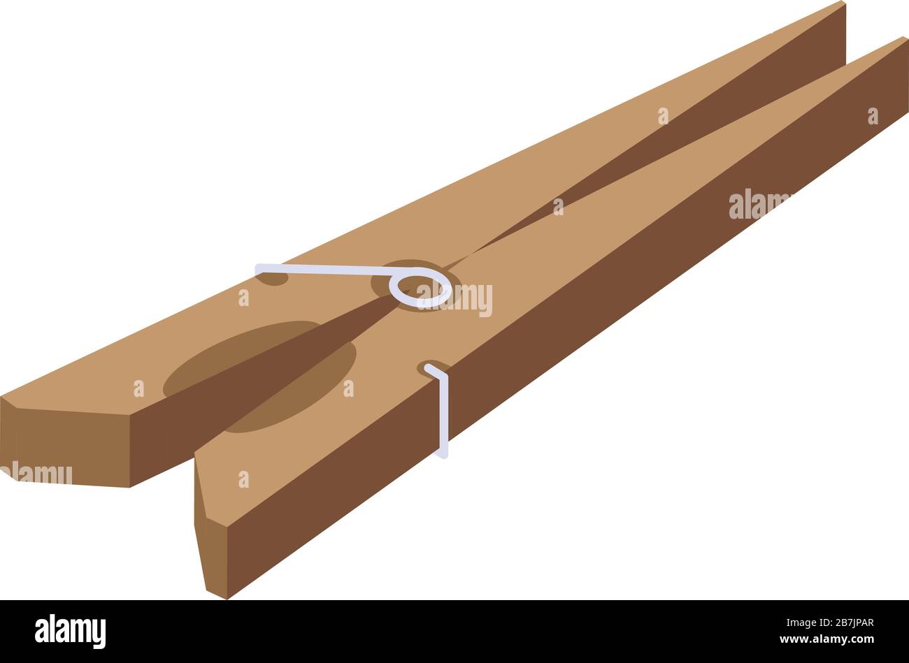 Retro clothes pin icon, isometric style Stock Vector Image & Art - Alamy