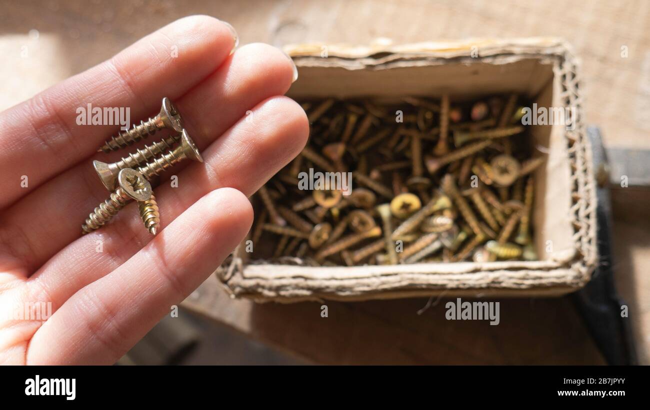 Screwing up paper hi-res stock photography and images - Alamy