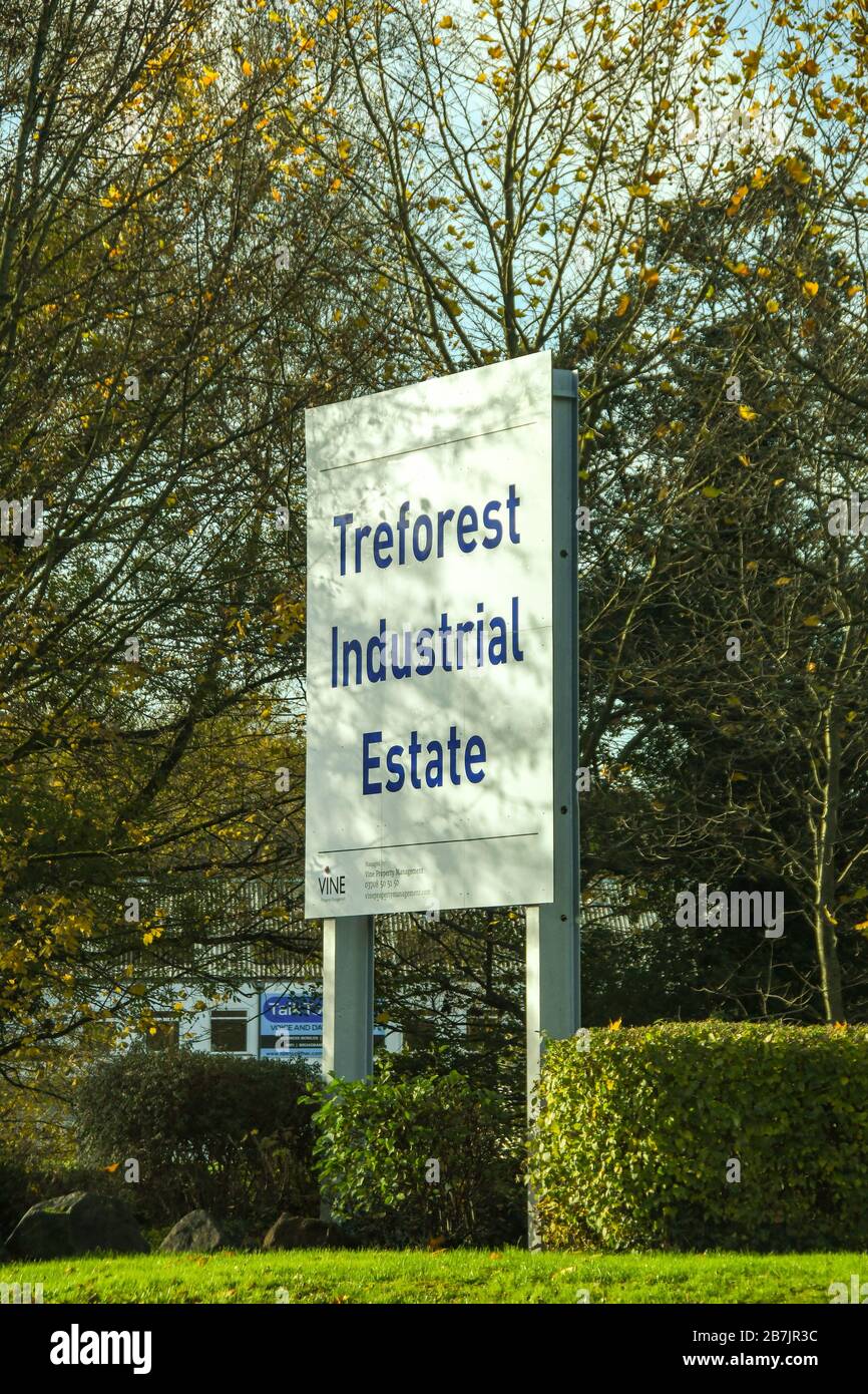 Treforest industrial estate hi-res stock photography and images - Alamy