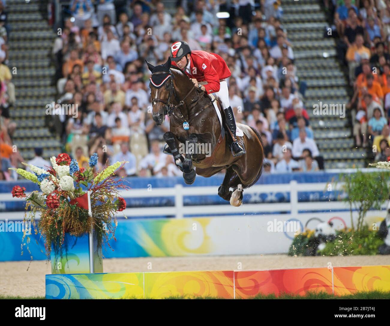 Olympic Show Jumping Course