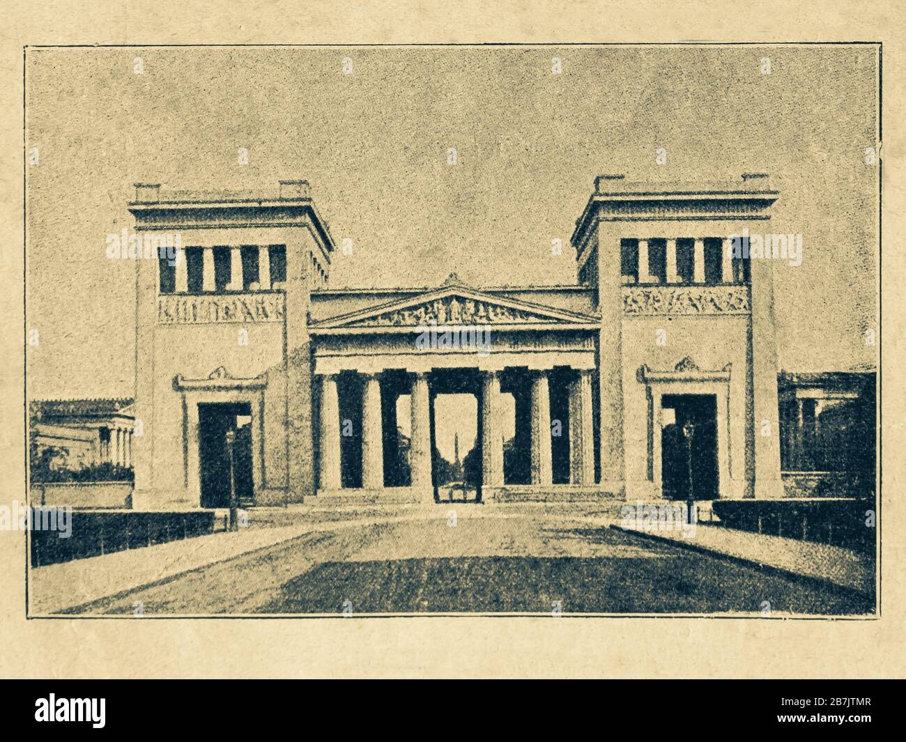 Propylaea drawing hi-res stock photography and images - Alamy