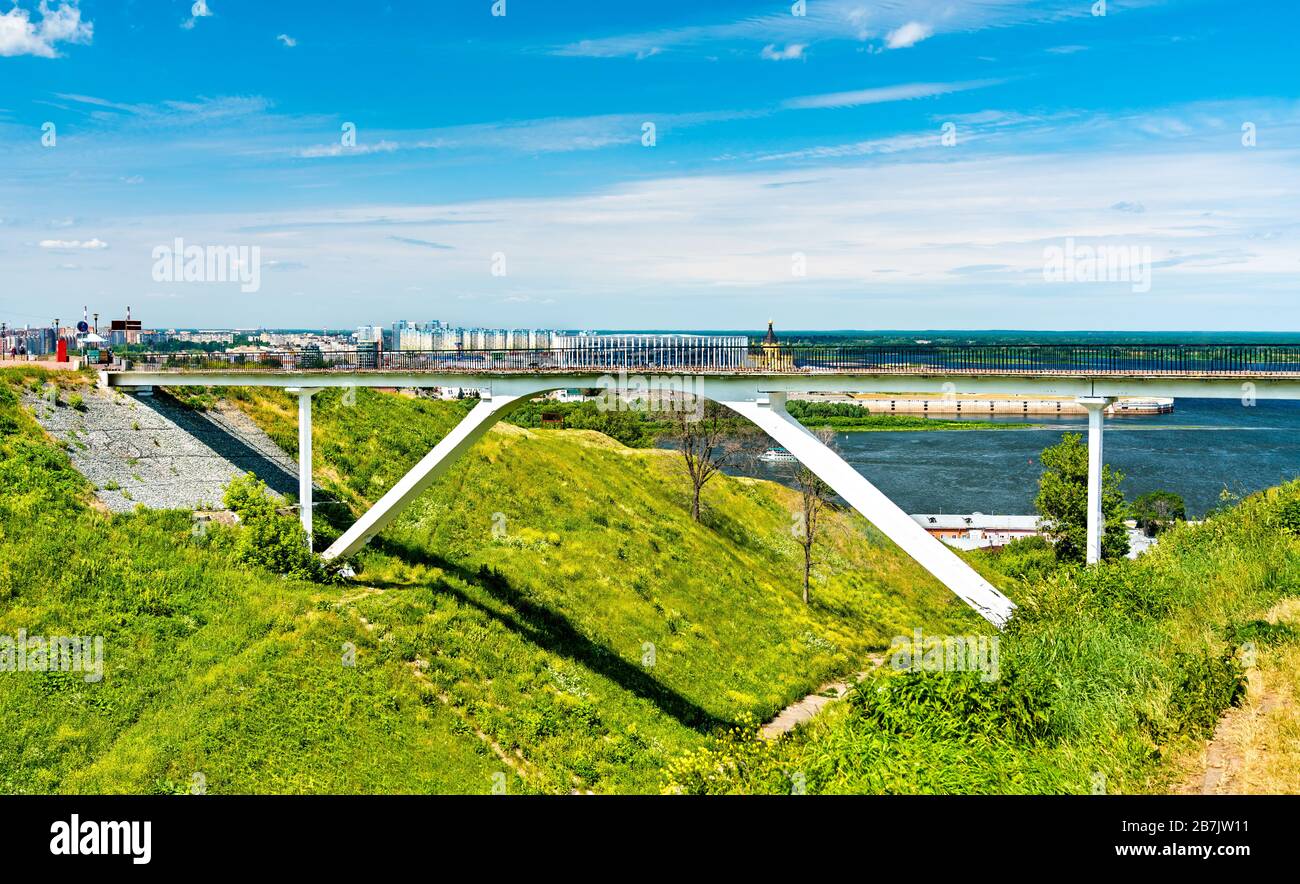 Ravine footbridge hi-res stock photography and images - Alamy