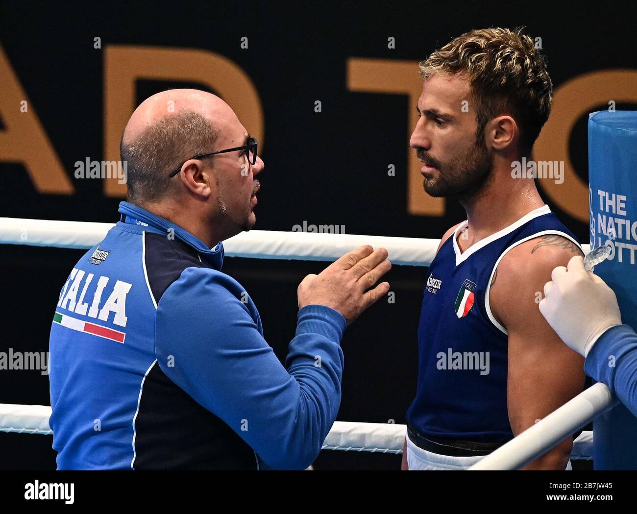 Stratford, United Kingdom. 16th Mar, 2020. Vincenzo Mangiacapre (ITA ...