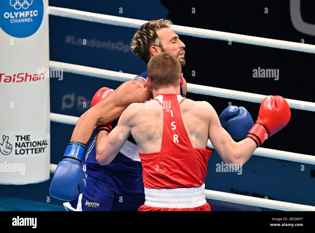 Stratford, United Kingdom. 16th Mar, 2020. Vincenzo Mangiacapre (ITA ...