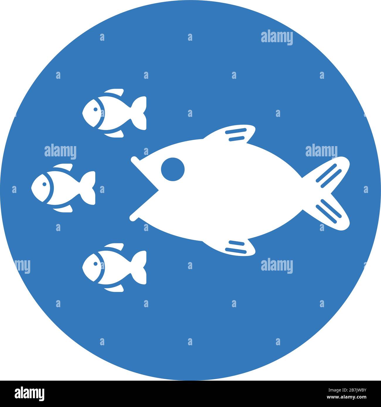 Business, competition, competitors icon, fish hunting vector design ...