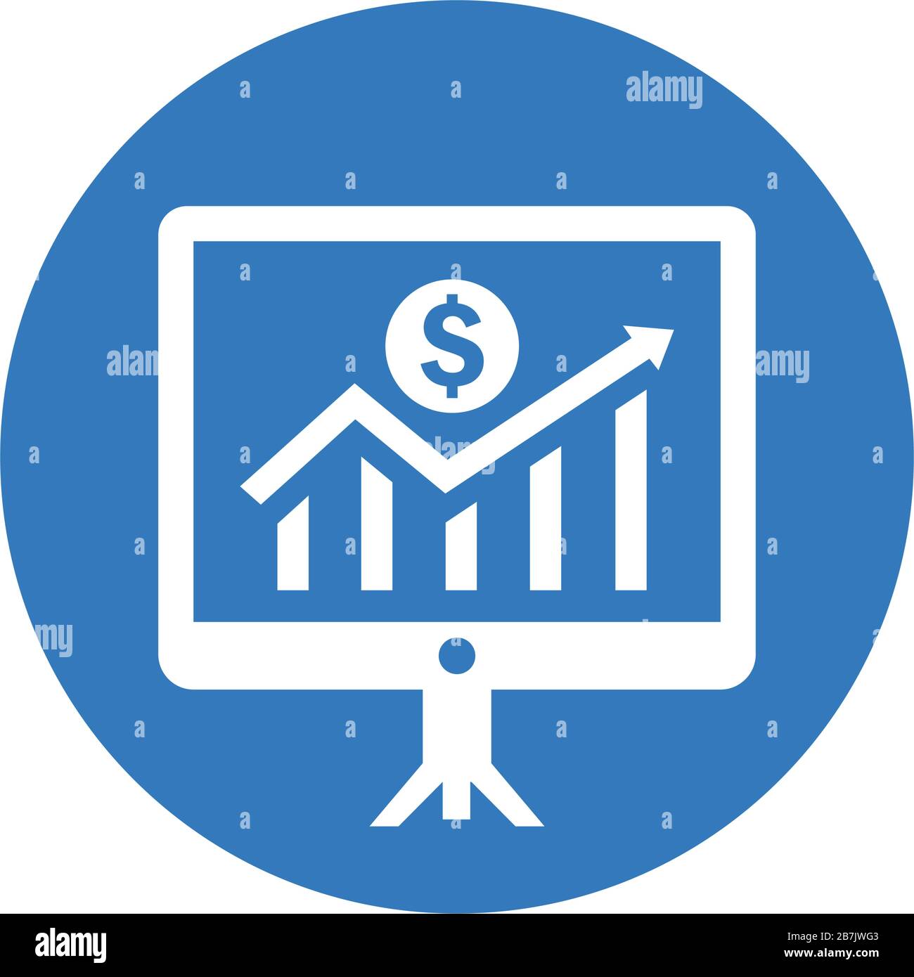 Pixel perfect Earning growth icon, Profit statistics for commercial ...