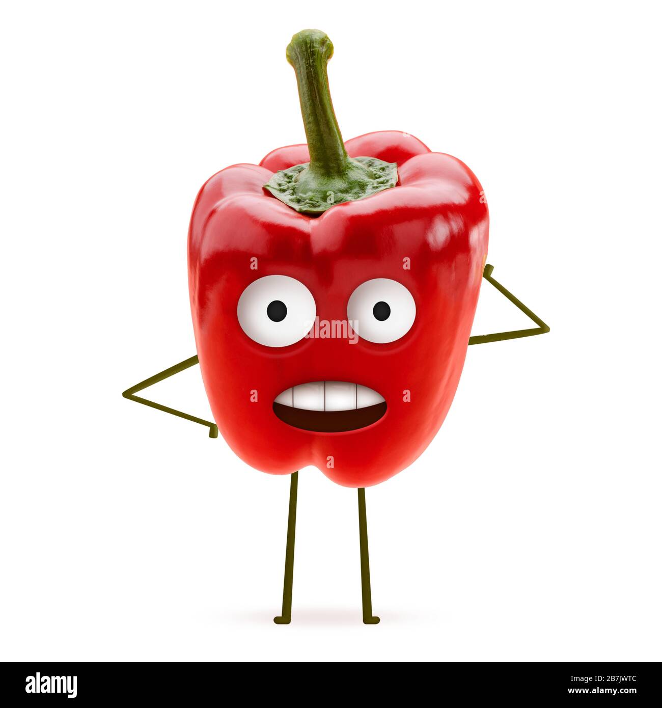 Shocked face cartoon hi-res stock photography and images - Alamy