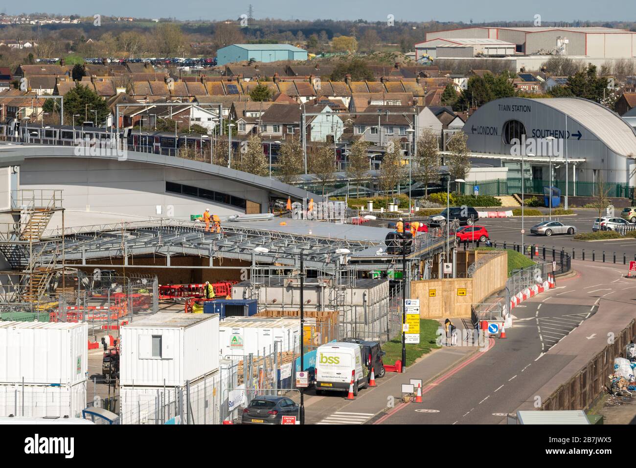 Work underway on expanding the terminal building and infrastructure at ...
