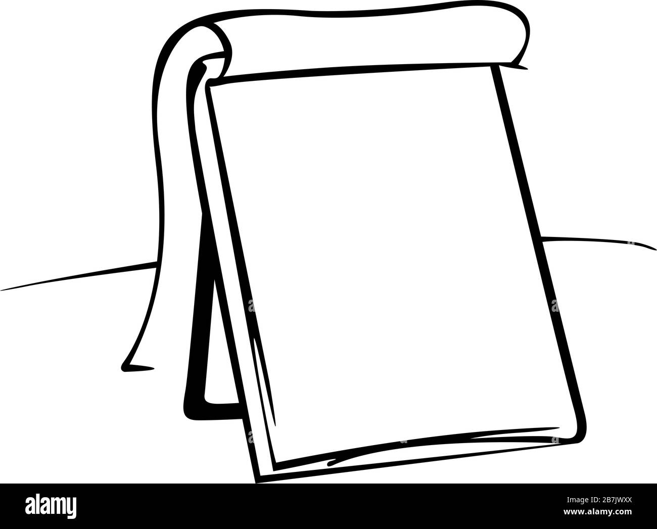 Notebook paperwork Stock Vector Images - Alamy