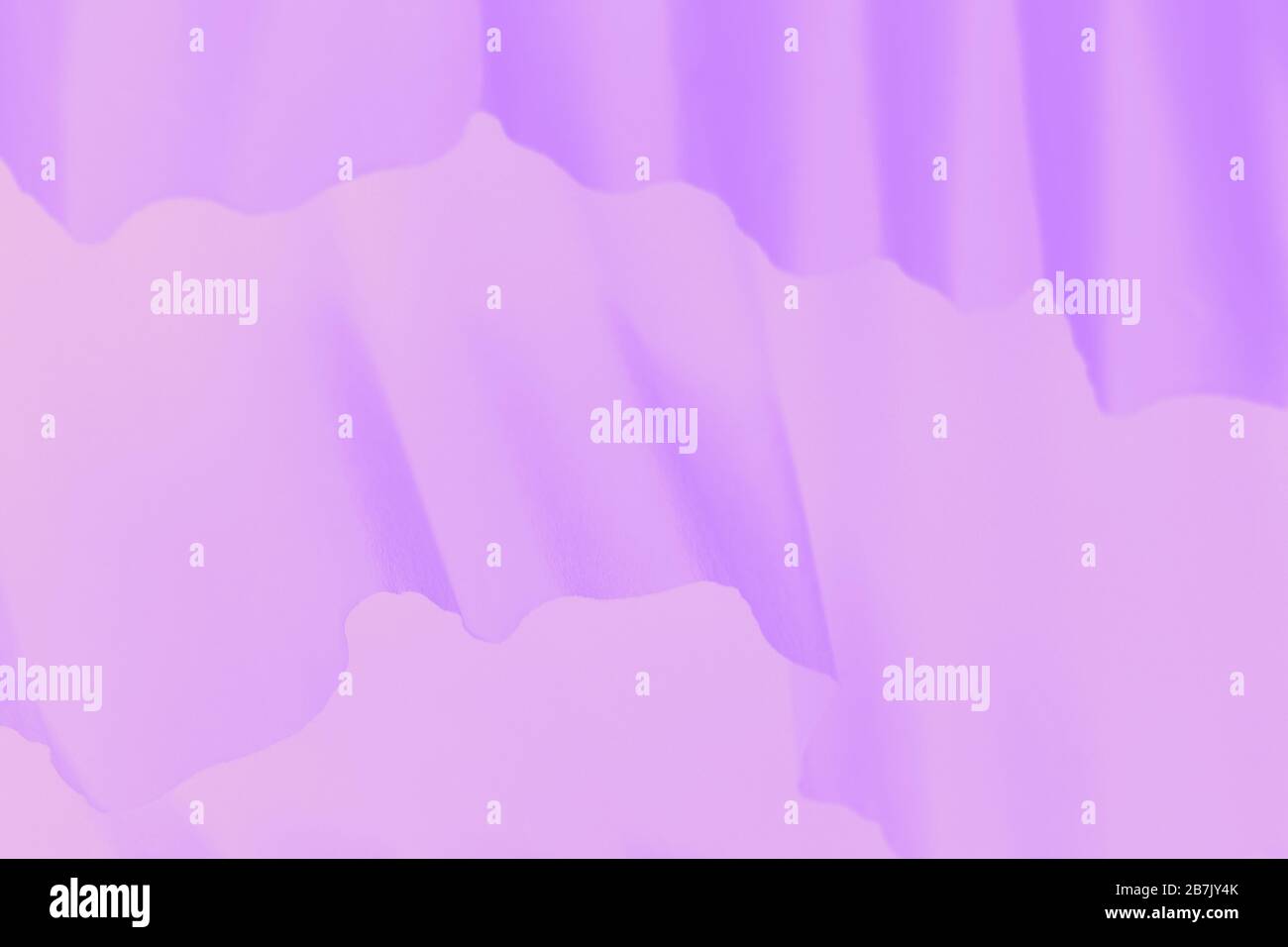 Pale violet gradient background with paper waves Stock Photo - Alamy