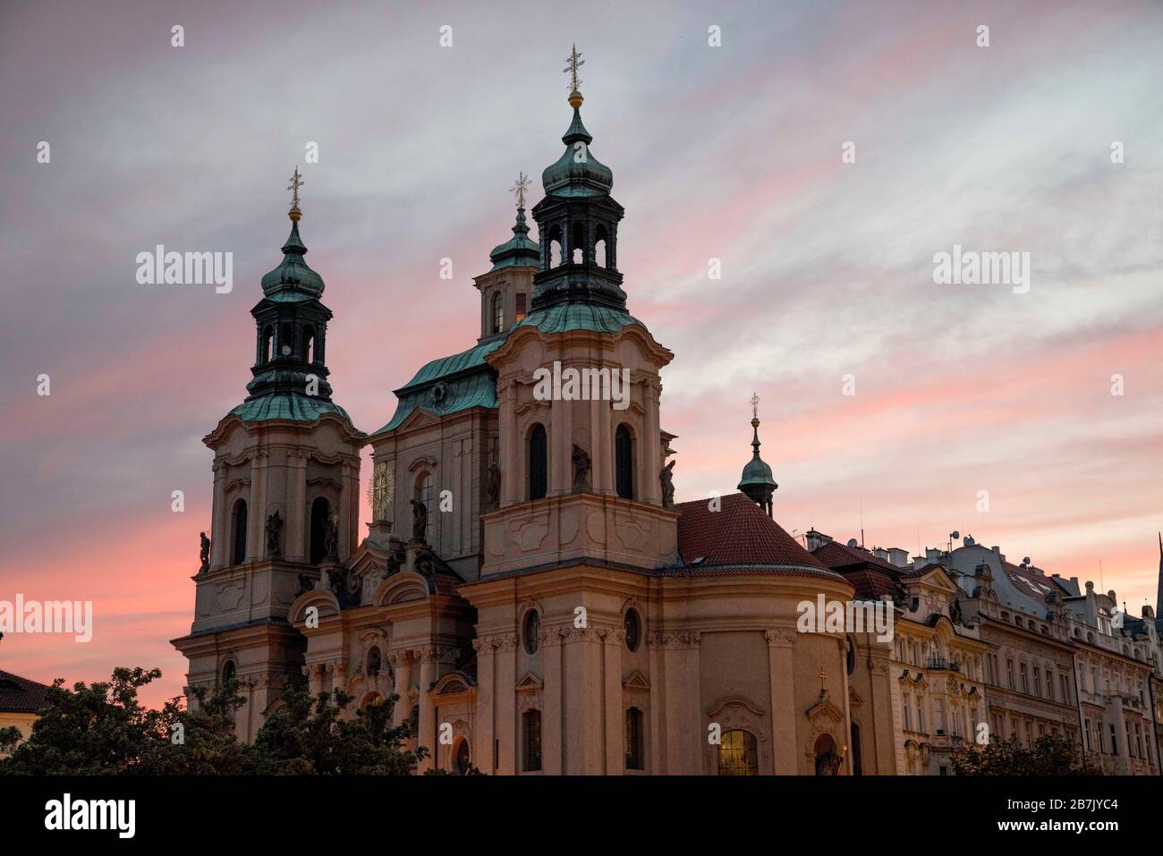 Old town buildings at night hi-res stock photography and images - Alamy