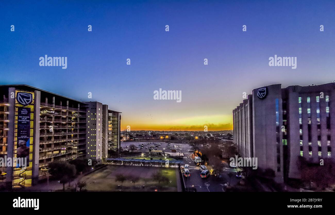 Beautiful and tall Standard bank buildings in Simmonds street Selby ...