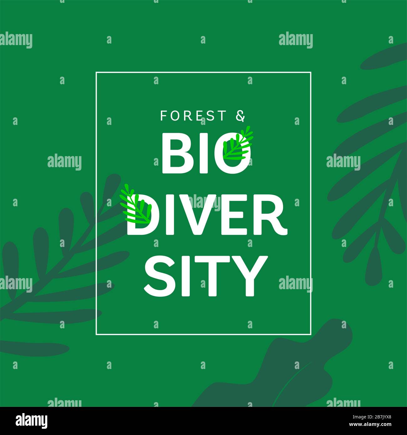 Design for celebrating International Day of Forest, march 21th in ...
