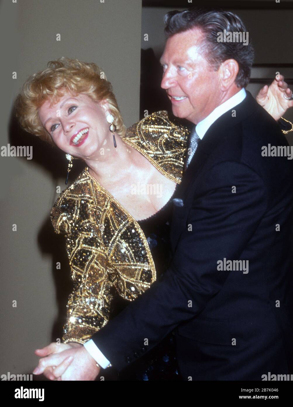 Debbie Reynolds, Donald O’Connor, 1990s, Photo By Michael Ferguson ...
