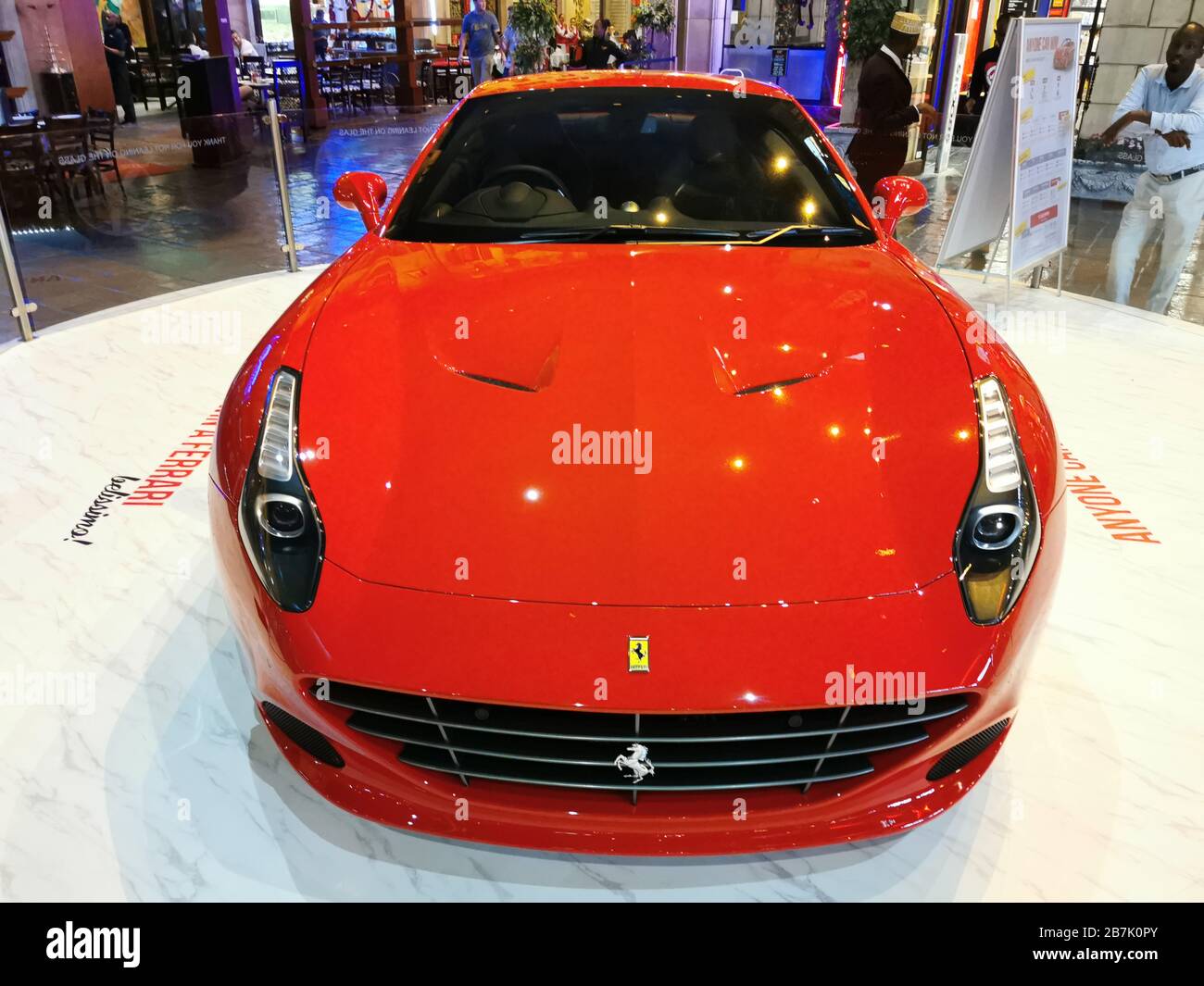 Johannesburg , South Africa - Feb 29 2020 : Front view of a grand new ...