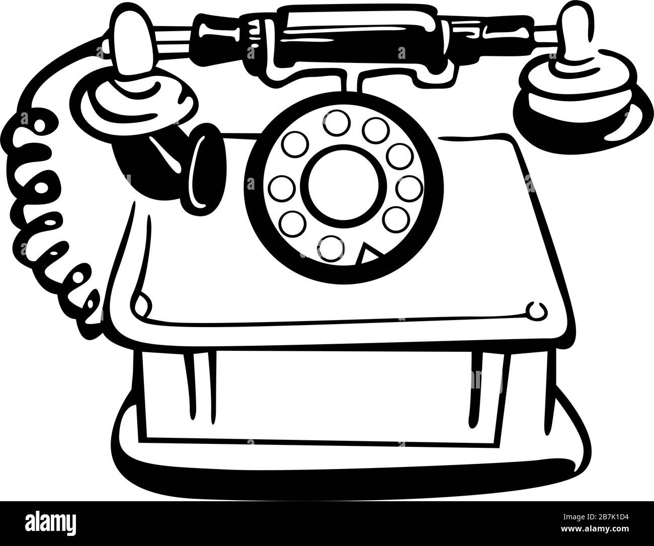 Old Phone Clipart