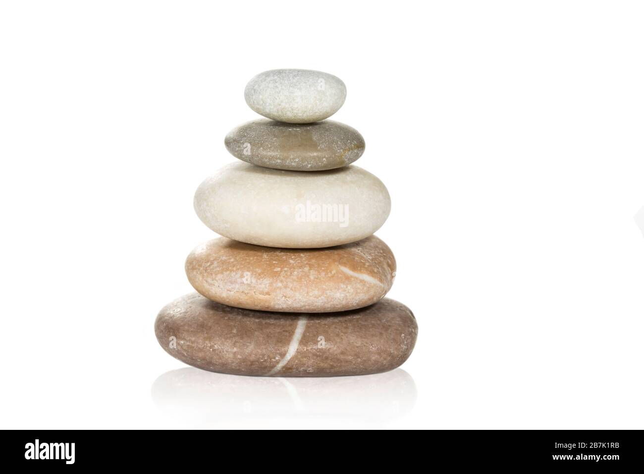 Pile Of Rocks White Background