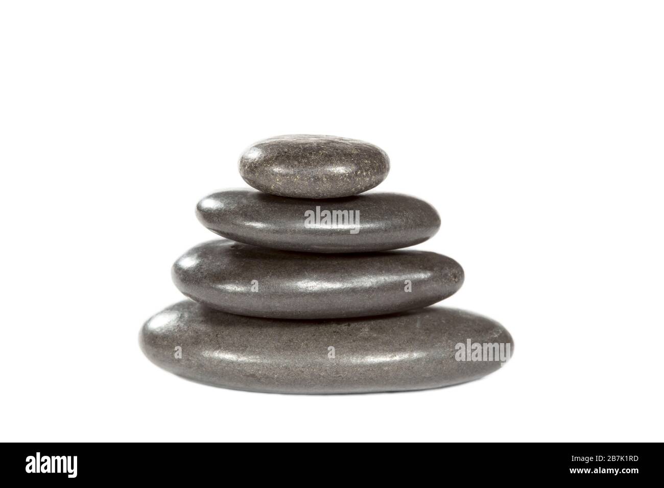 Rock sea concept harmony Cut Out Stock Images & Pictures - Alamy