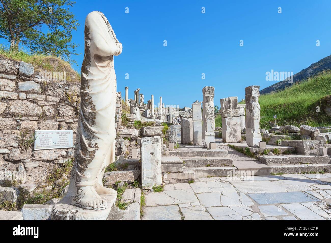Hercules Gate, Ephesus, Turkey, Asia Minor, Asia Stock Photo - Alamy