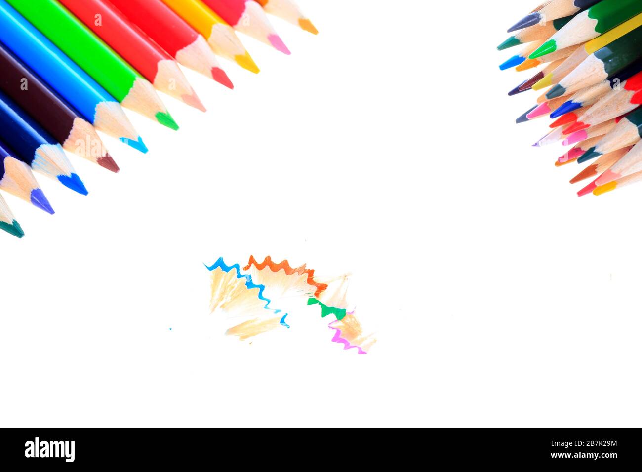 The color pencil, close-up shot Stock Photo - Alamy